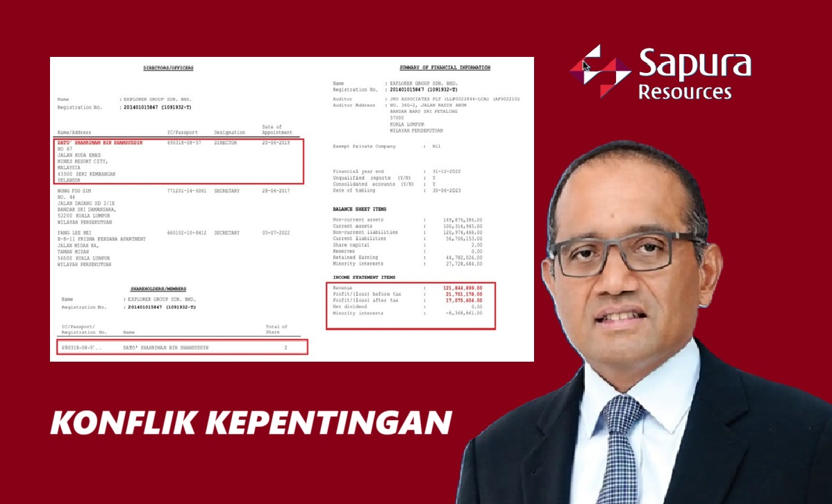 Konflik kepentingan: Datuk Shahriman Shamsuddin bekas MD Sapura Resources dilapor polis dan SSM ...